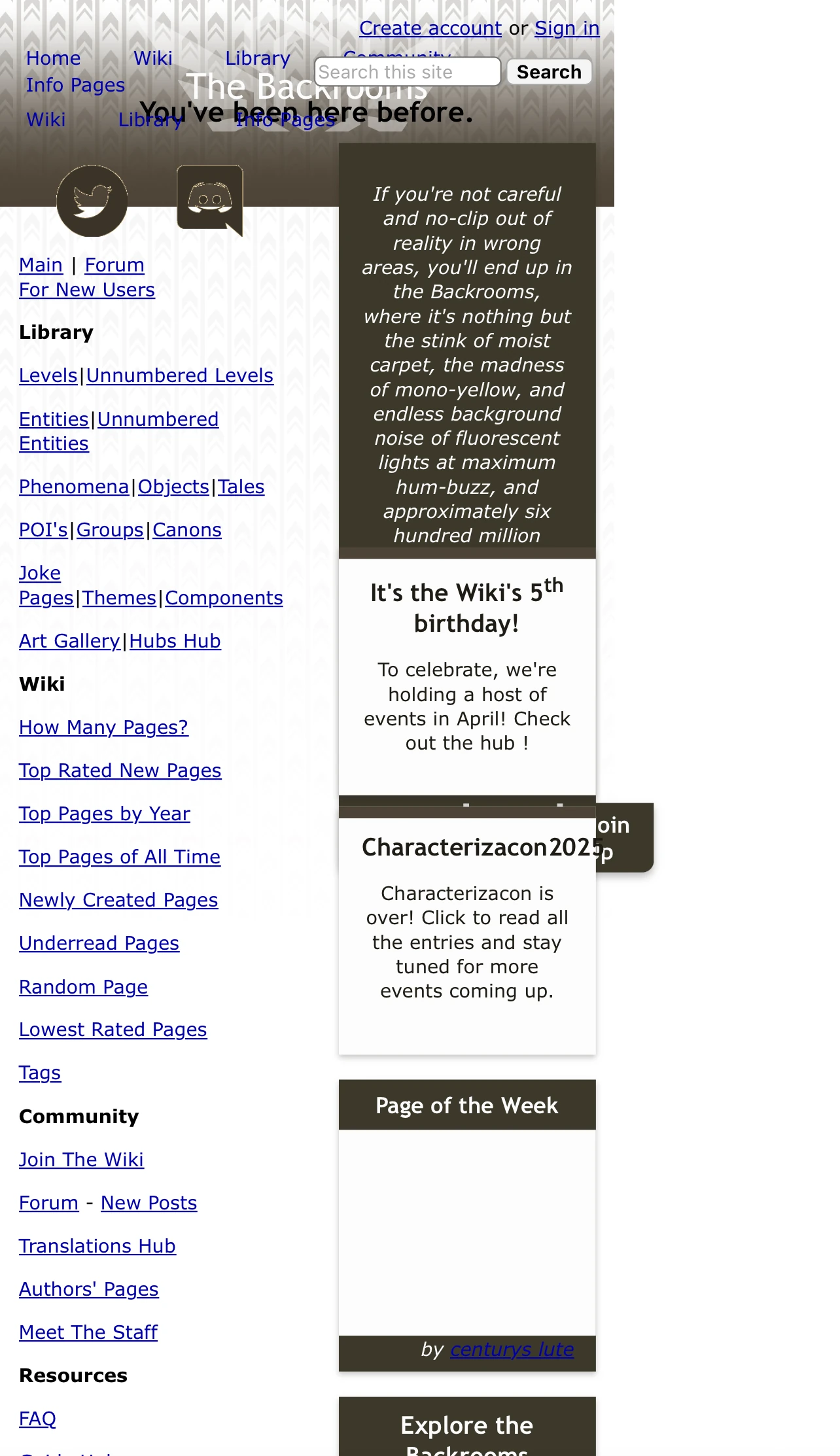 What happened to the Backrooms Wikidot 😭 | Fandom