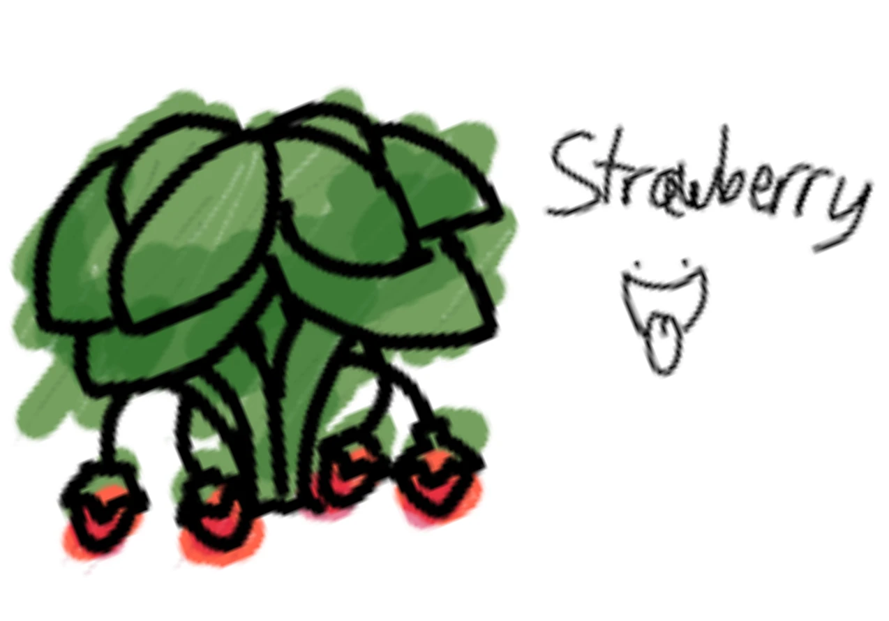 Strawberry Drawing | Fandom