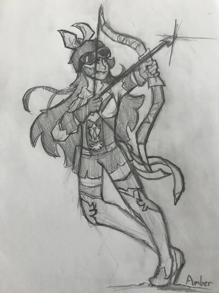 Amber sketch | Fandom