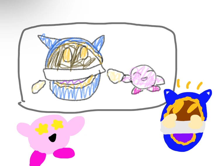 Kirby draws for magolor | Fandom