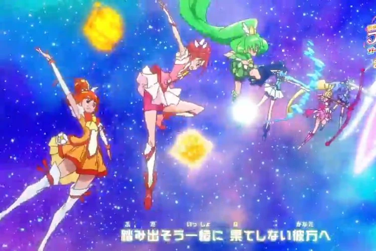 The Character line in Precure All Stars F official twitter (October 21 ...