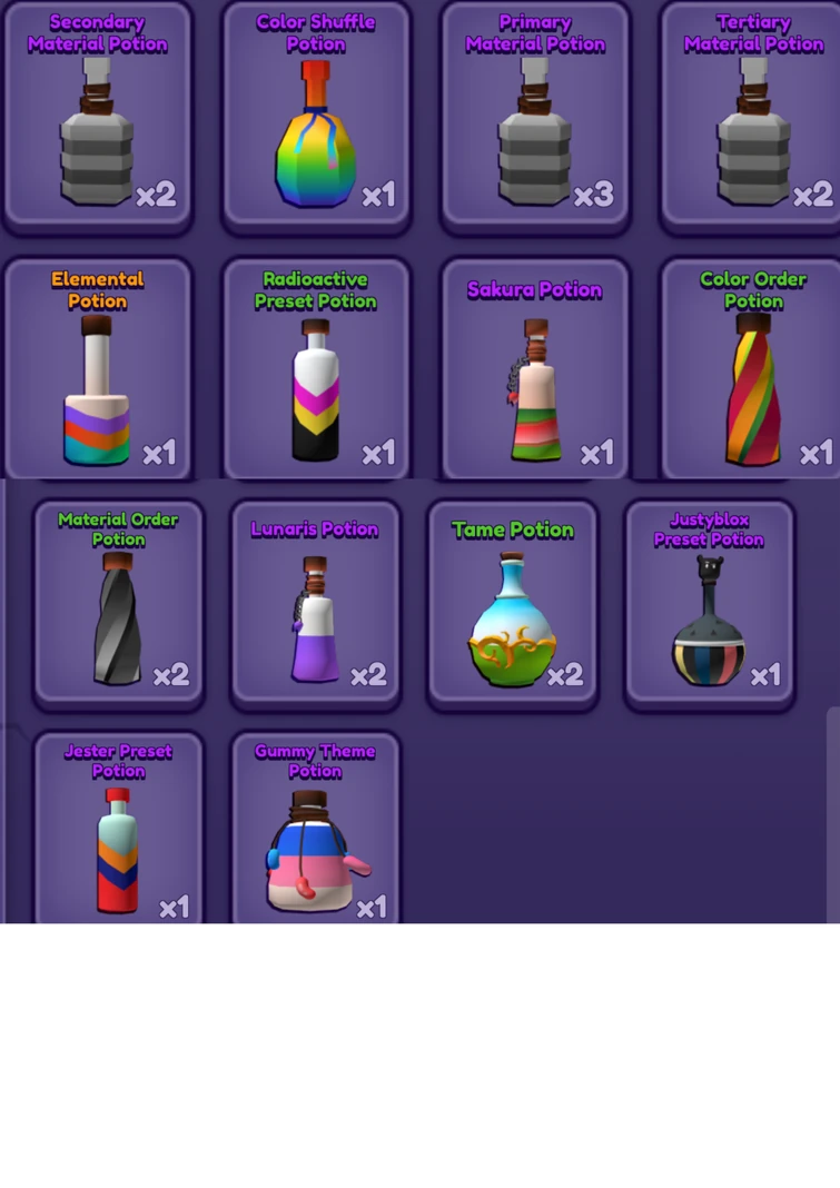 Looking for a pure color potion! | Fandom
