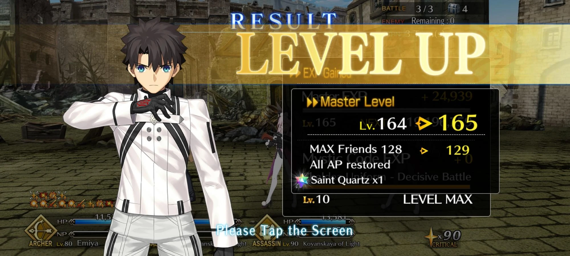 Master Level 165 | Fandom