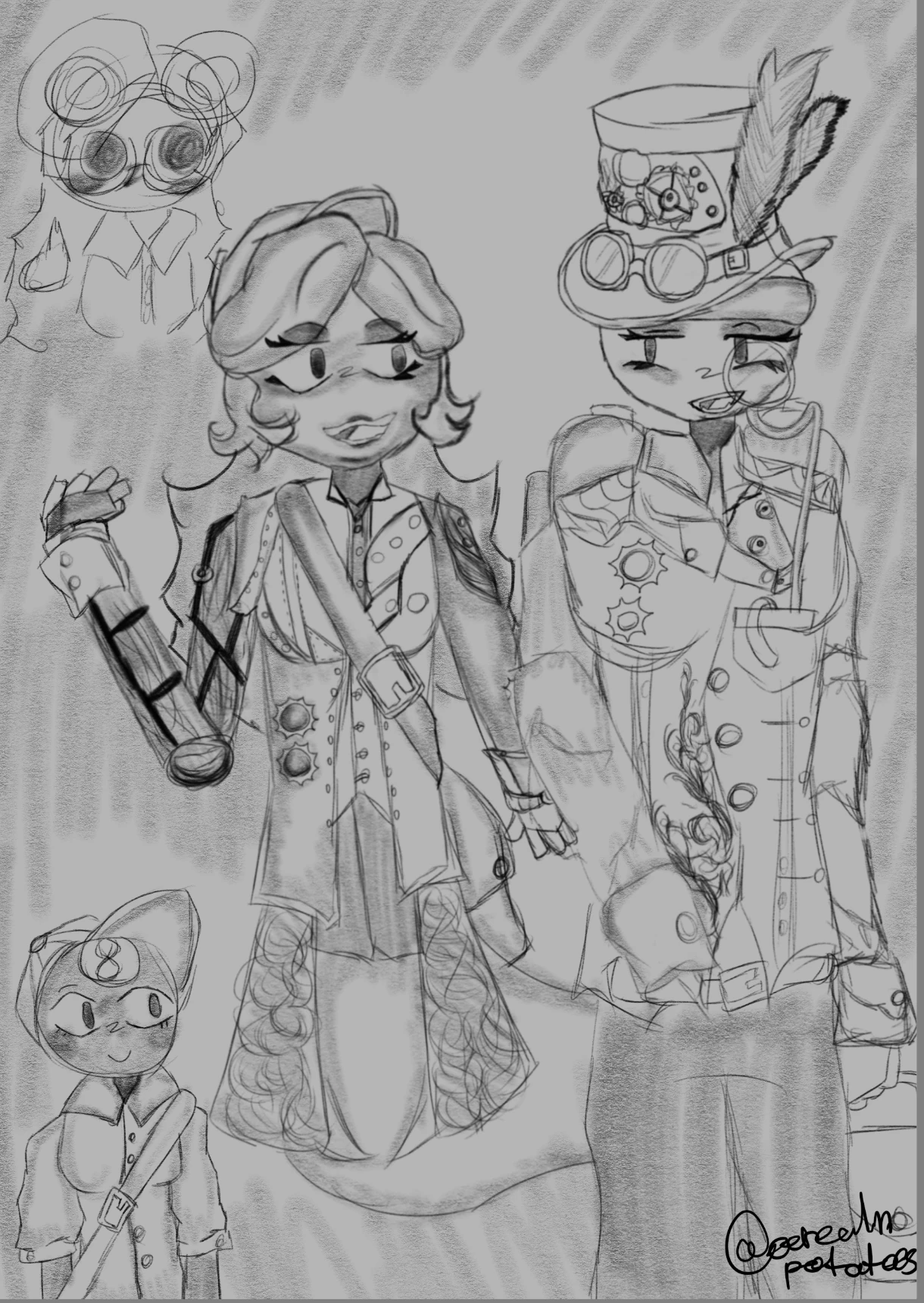 Connie Gigi and toodles in the steampunk universe | Fandom