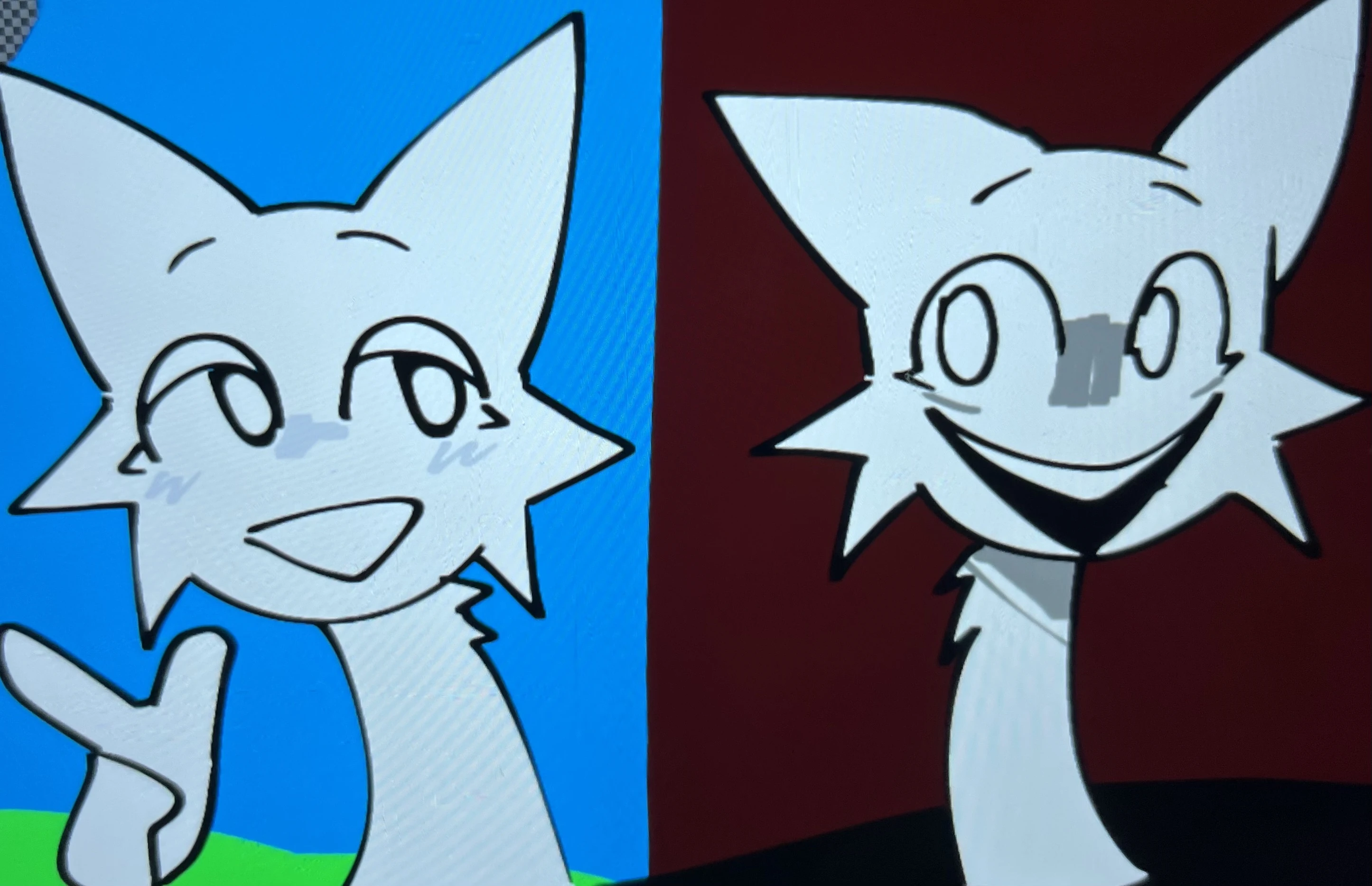 Y'all ever try to draw something and it ends up looking cringe as hell ...