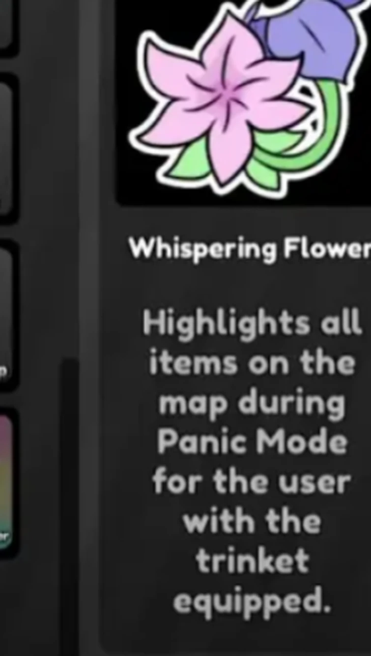 does anyone know what bassies trinket does | Fandom