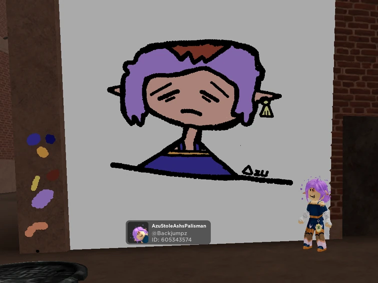 Amity Art I made in Roblox Spraypaint | Fandom