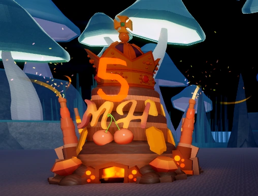 Caramel King Birthday Cake | Fandom