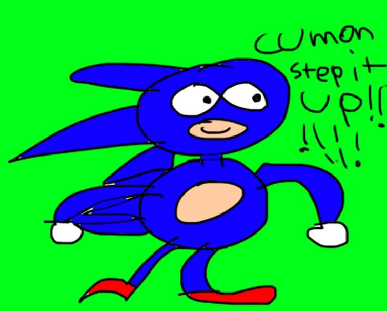 Sanic art!!!!!!! REAL | Fandom