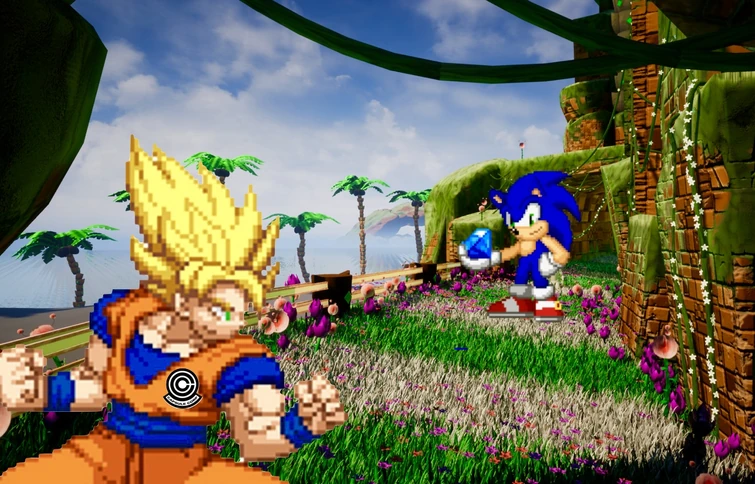 CC Goku vs Archie Sonic | Fandom