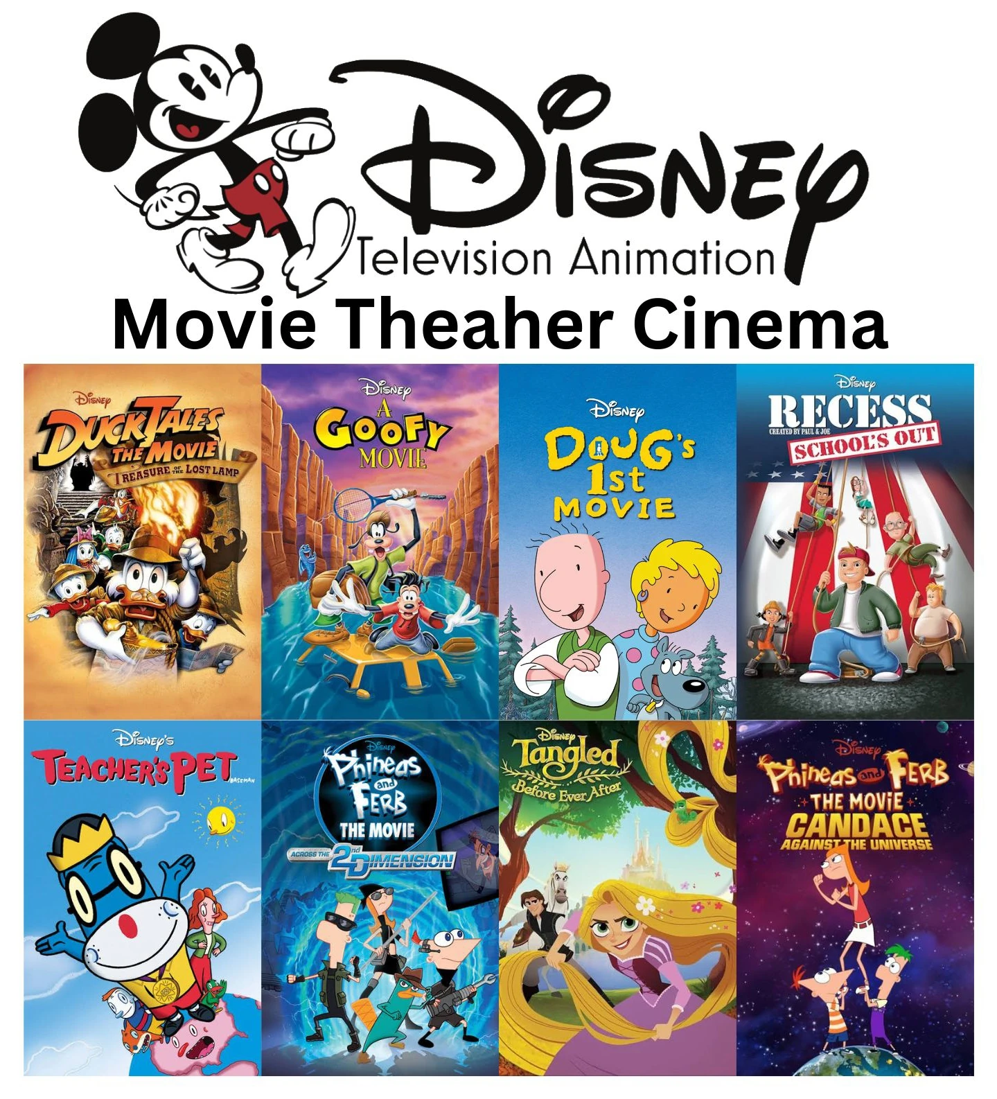Disney Television Animation Films In Movie Theaher Cinema | Fandom
