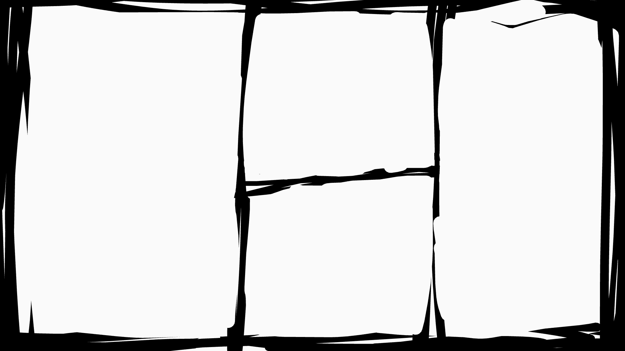 Since I haven't posted in a bit, here's the panel borders for my comic ...