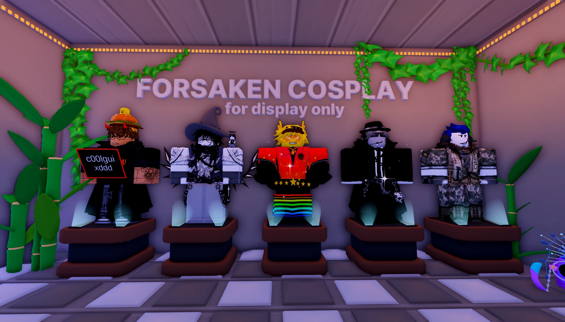 Forsaken cosplay line | Fandom
