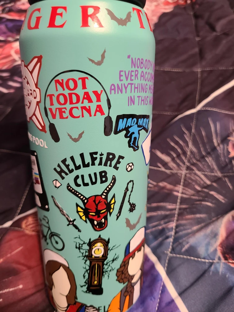 My Custom Made Stranger Things Bottle!! | Fandom