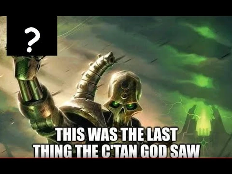 Necrons enslaving the C’tan like | Fandom
