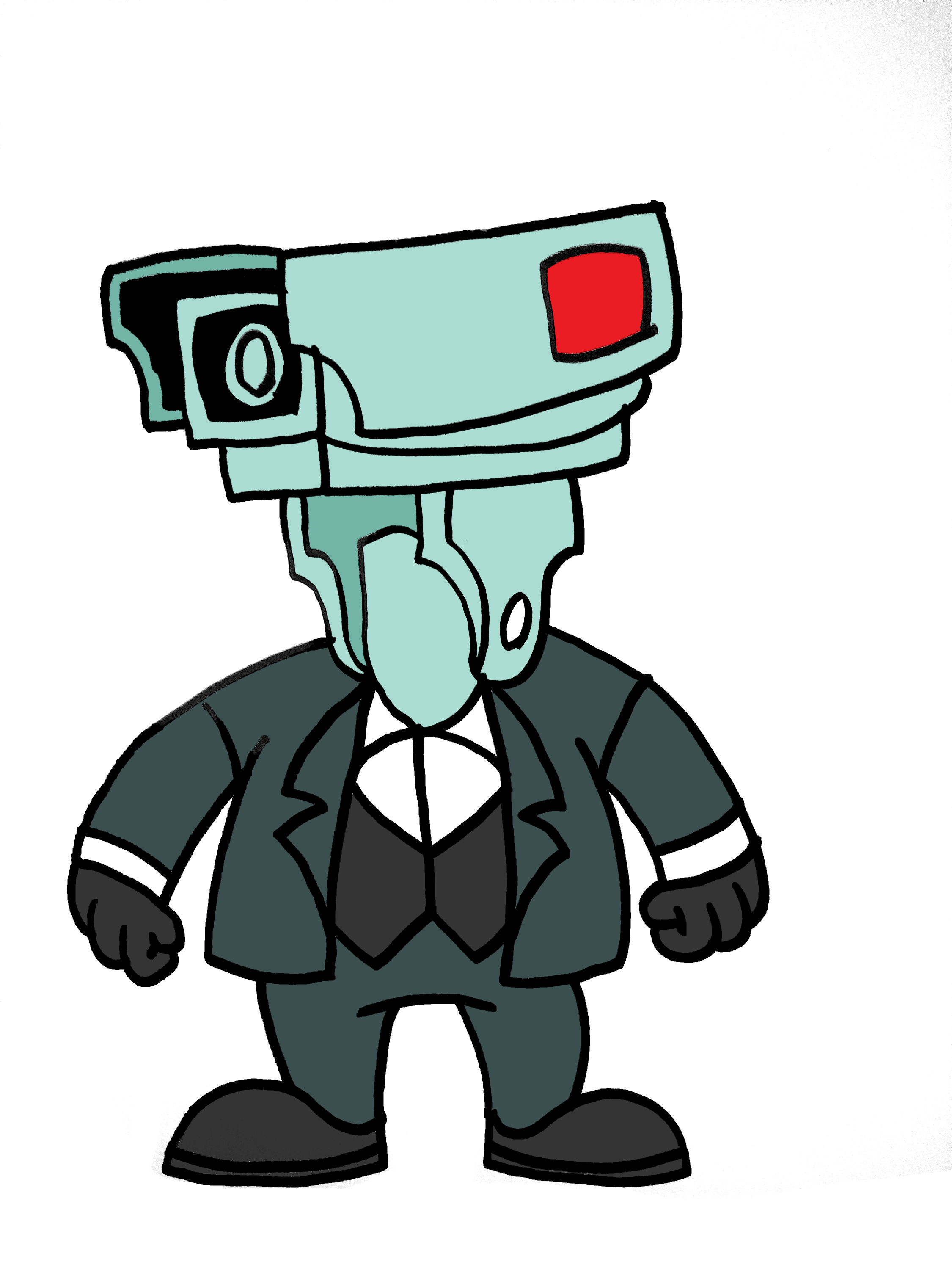 My drawing of Camera Man | Fandom