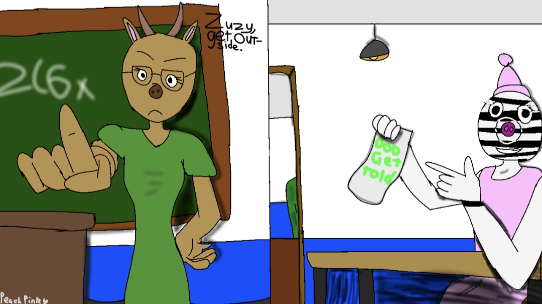 Zuzy got sent out the classroom | Fandom