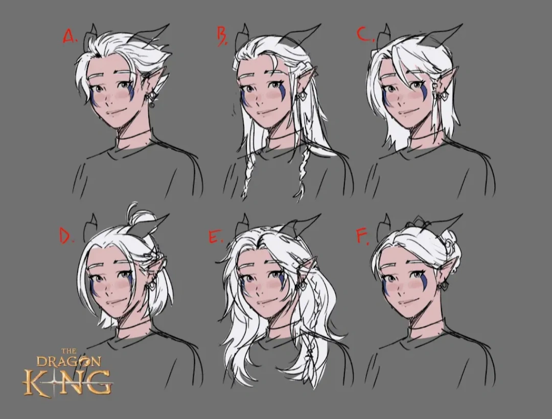 New Arc 3 Rayla hair concept art! | Fandom