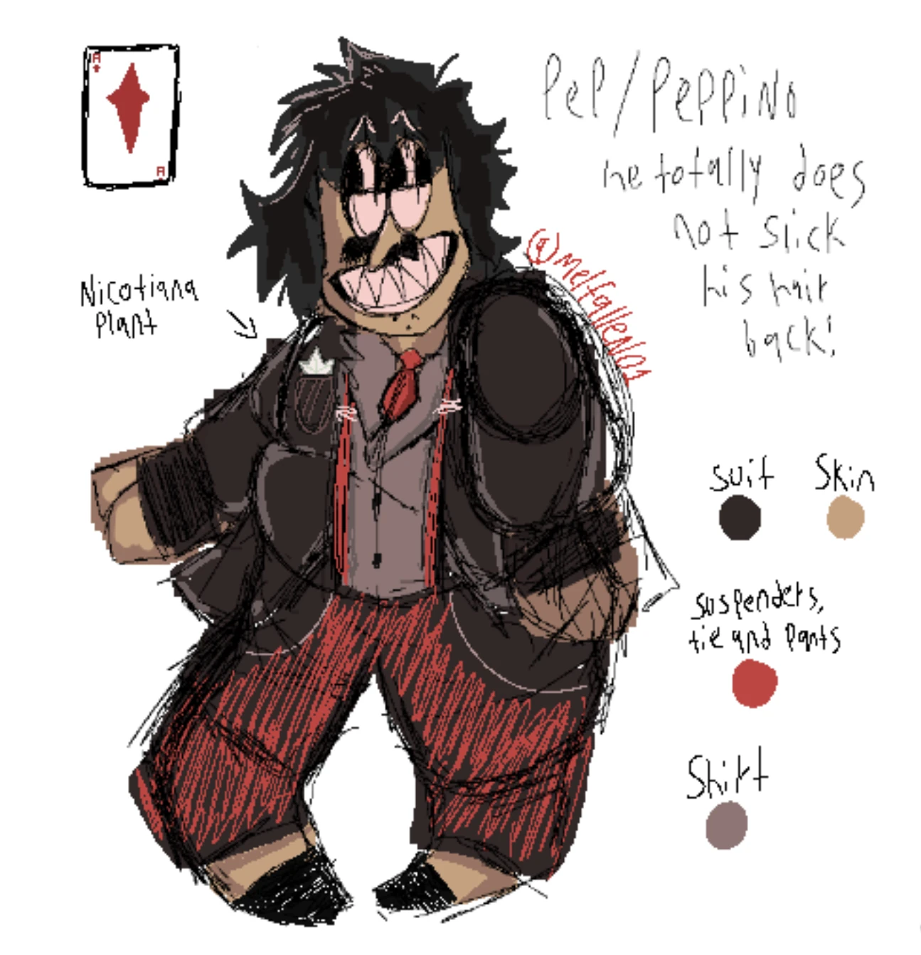 [♦️] finished CC pep’s design!! | Fandom