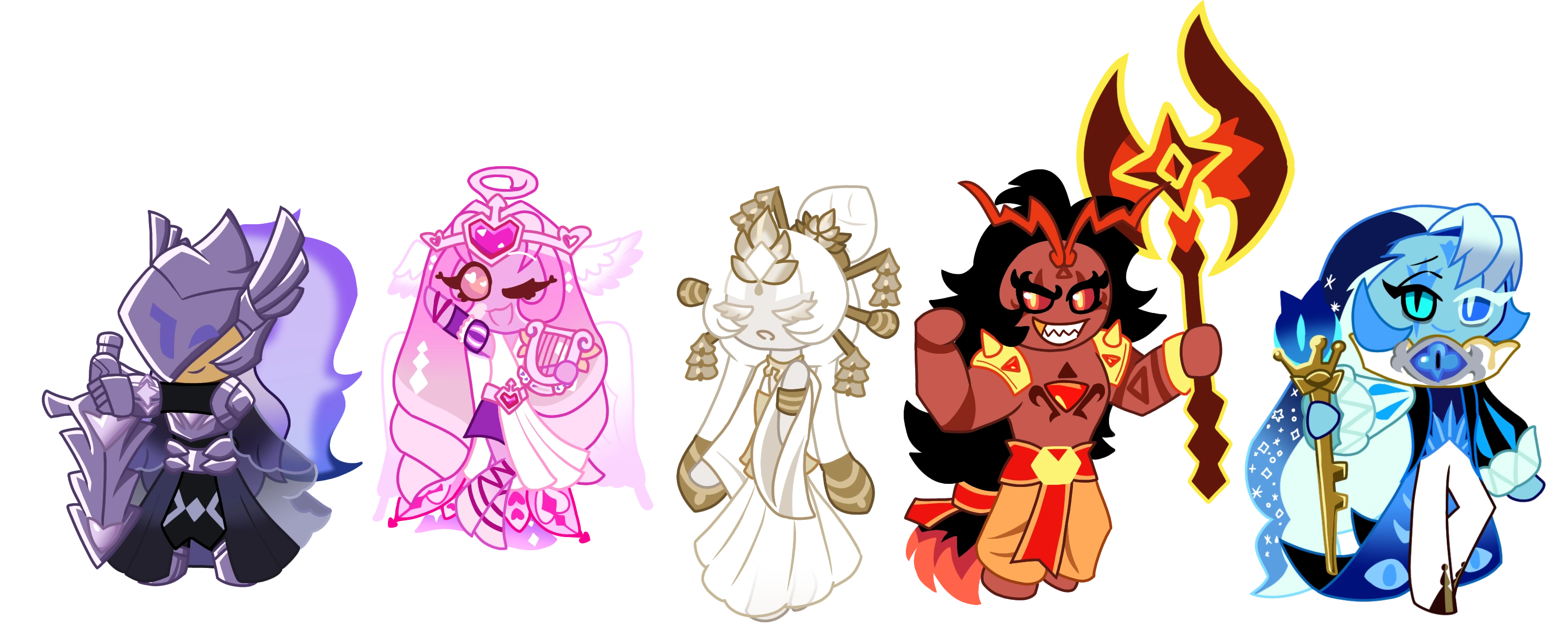 The Five Virtues Cookies (AU) | Fandom