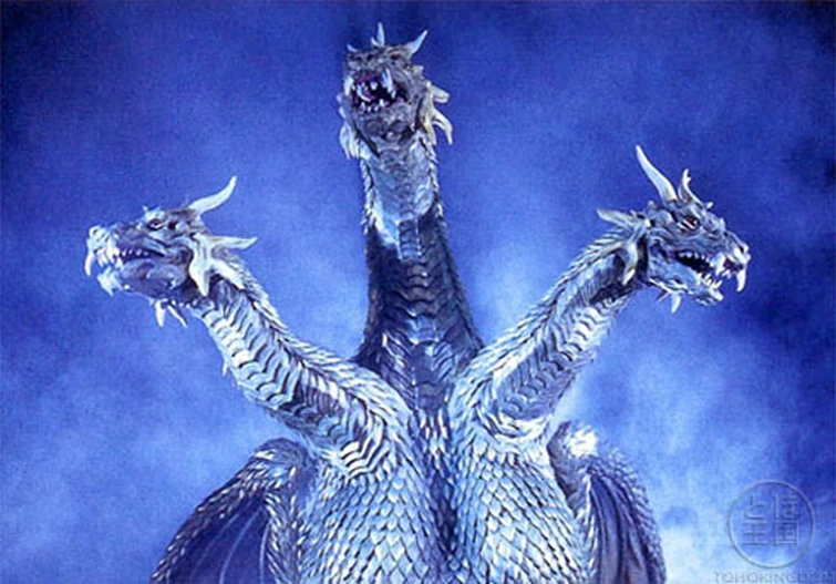 Godzilla Battle Line GMK Ghidorah/GMK King Ghidorah Kit (stats balanced ...