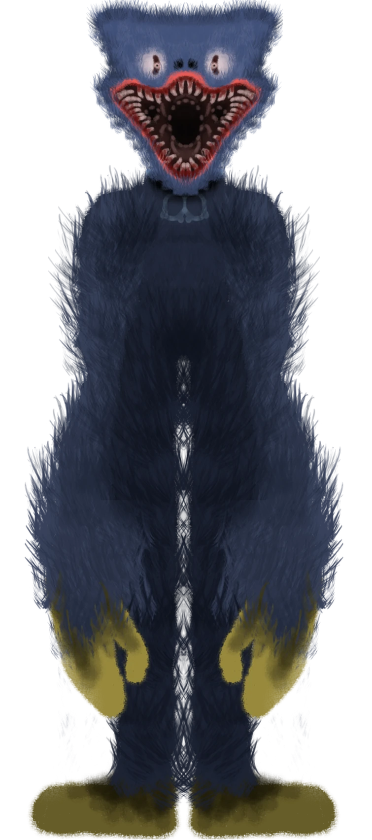 Full Huggy Wuggy Body I made | Fandom