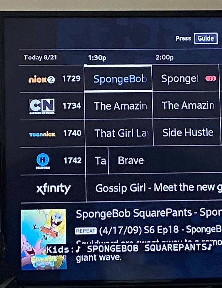 A lot of the good episodes are on today. | Fandom