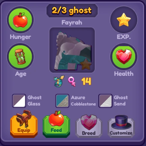 trading 2/3 ghost fay | Fandom
