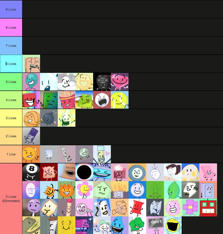 BFB Viewer Voting 9 Lives - Episode 16! | Fandom