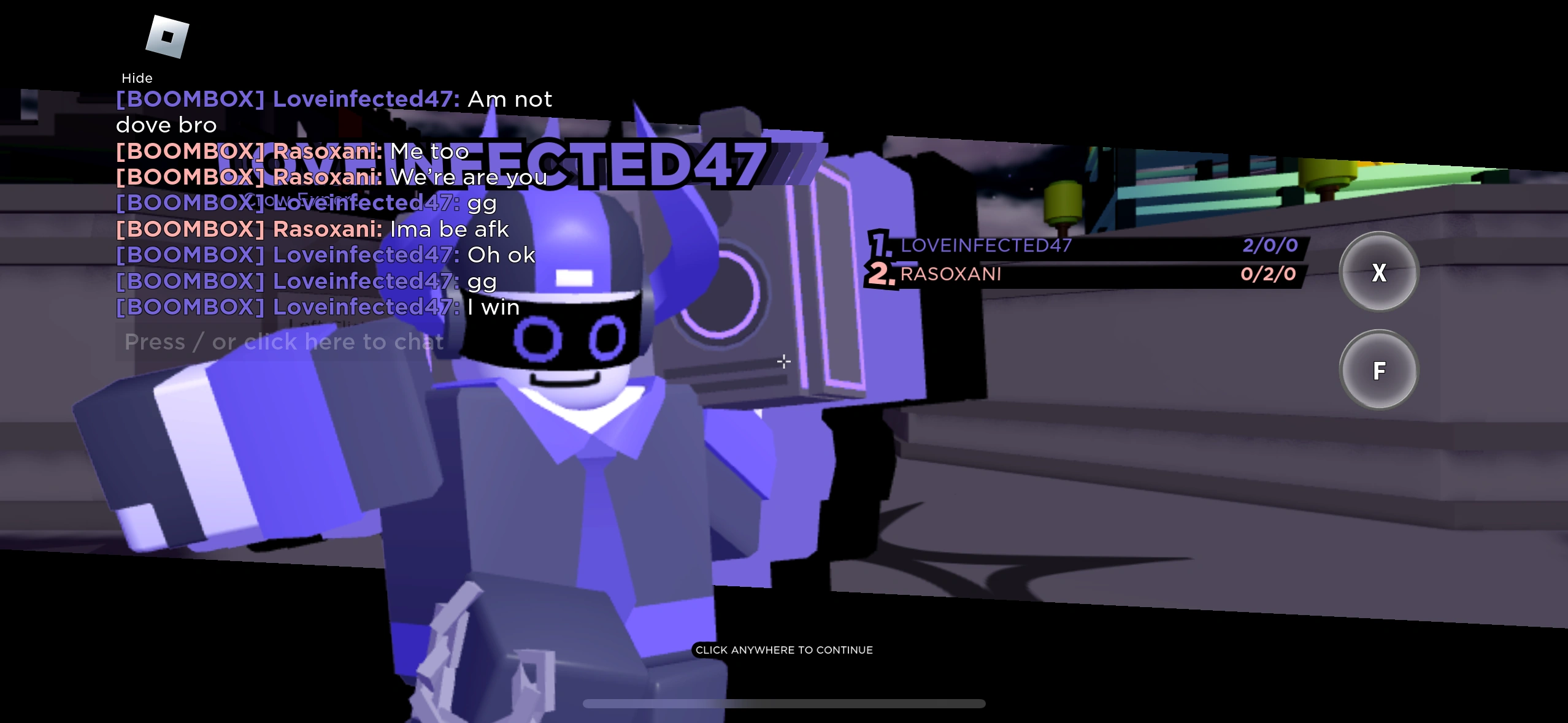 Boombox game with my little sister and I win it as boombox and I don’t ...