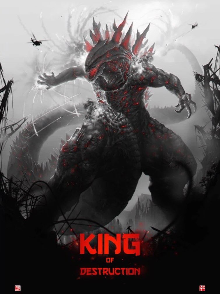 Ever wondered what a fusion between Shin Godzilla and Legendary ...
