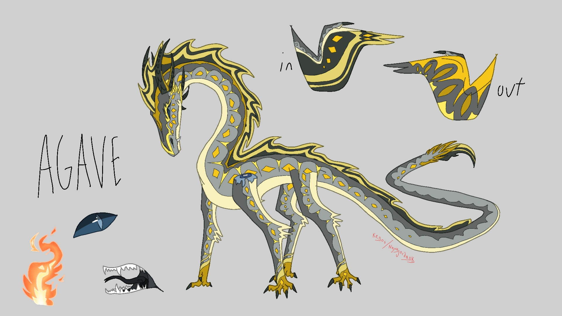 making refs for WoF characters 13 - Agave | Fandom