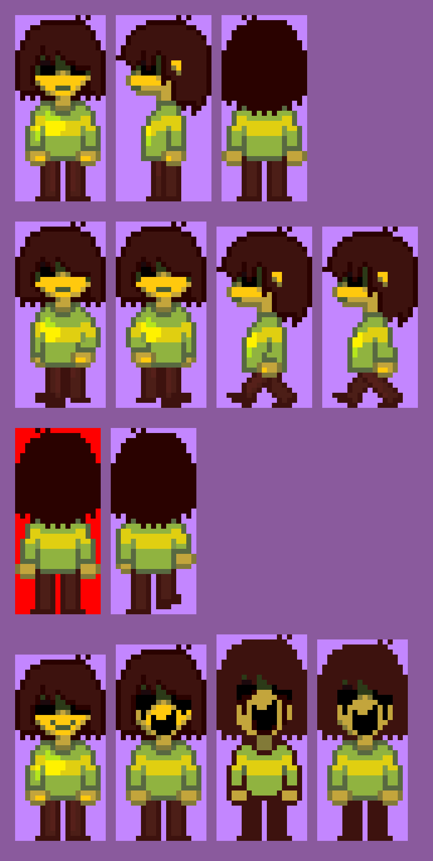 I redrew these Kris' sprites in HD style. what do you think? | Fandom