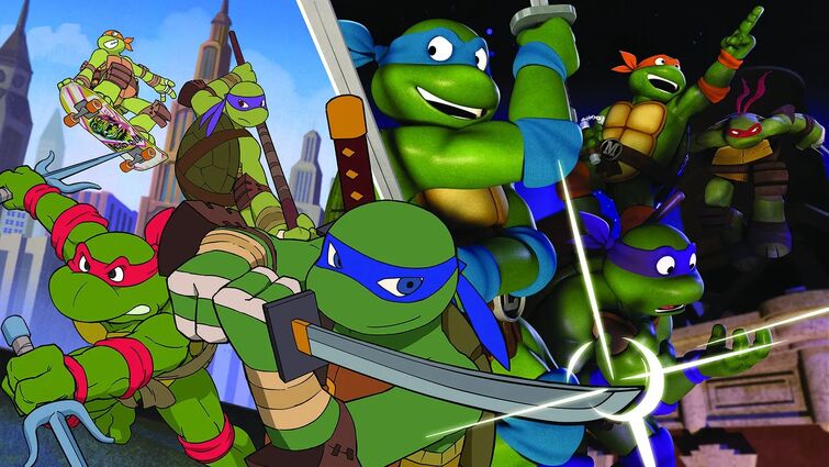 Build your TMNT dream team-pick one of the turtles from each iteration ...