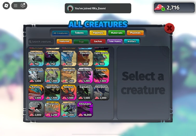 I PRESENT TO YOU: THE NEW MOST EXPENSIVE TRIAL CREATURE… | Fandom