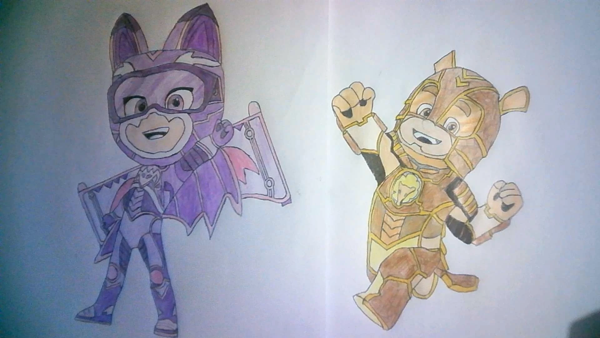 Armadylan and Batarina with riding armor. | Fandom