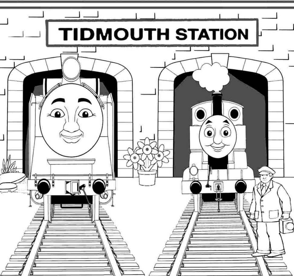 Looking at the Thomas bootleg colouring pages. | Fandom