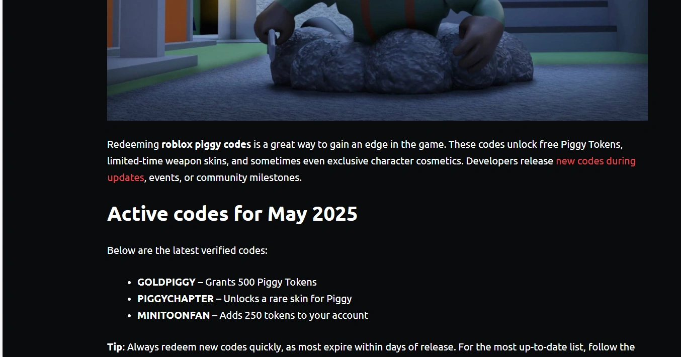 Wth is "Piggy Codes" | Fandom