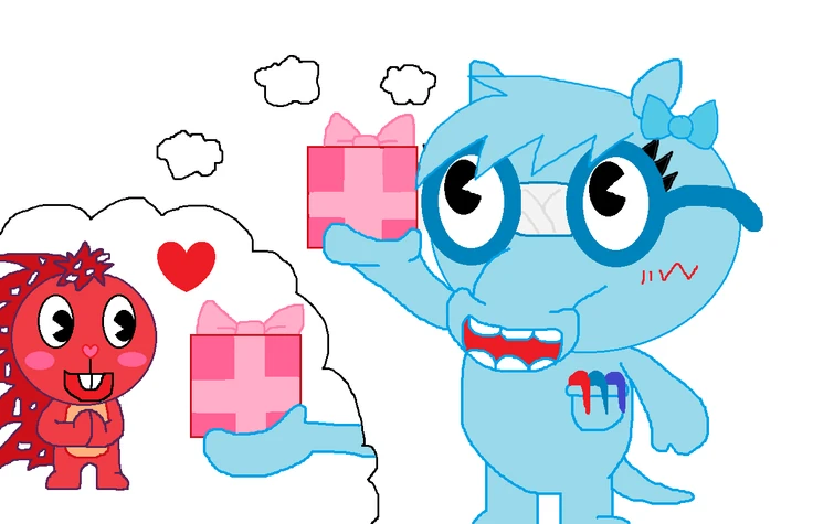 Snuffles x Flaky (Lesbian/Yuri) | Fandom