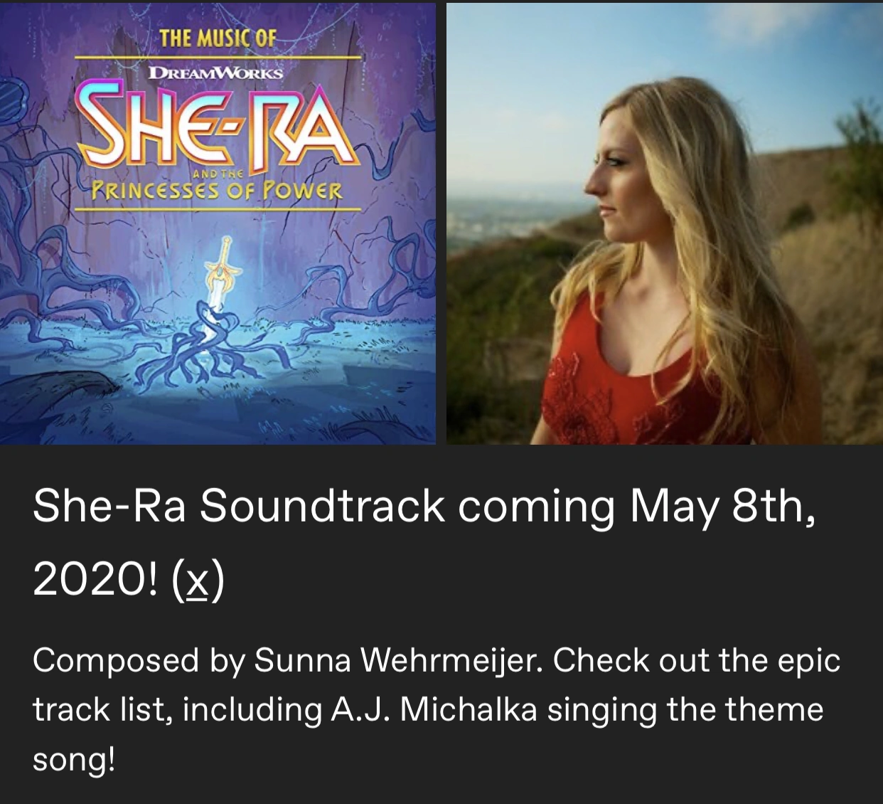 She-ra Soundtrack release!! | Fandom
