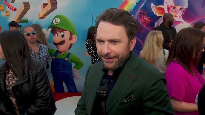 The Super Mario Bros Movie World Premiere Los Angeles - itw Charlie Day ...