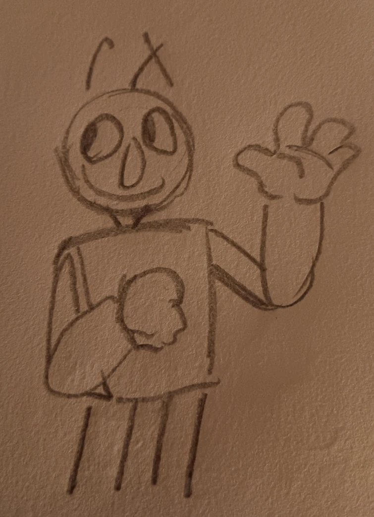 Tweaked the way i draw baldi what do yall think | Fandom