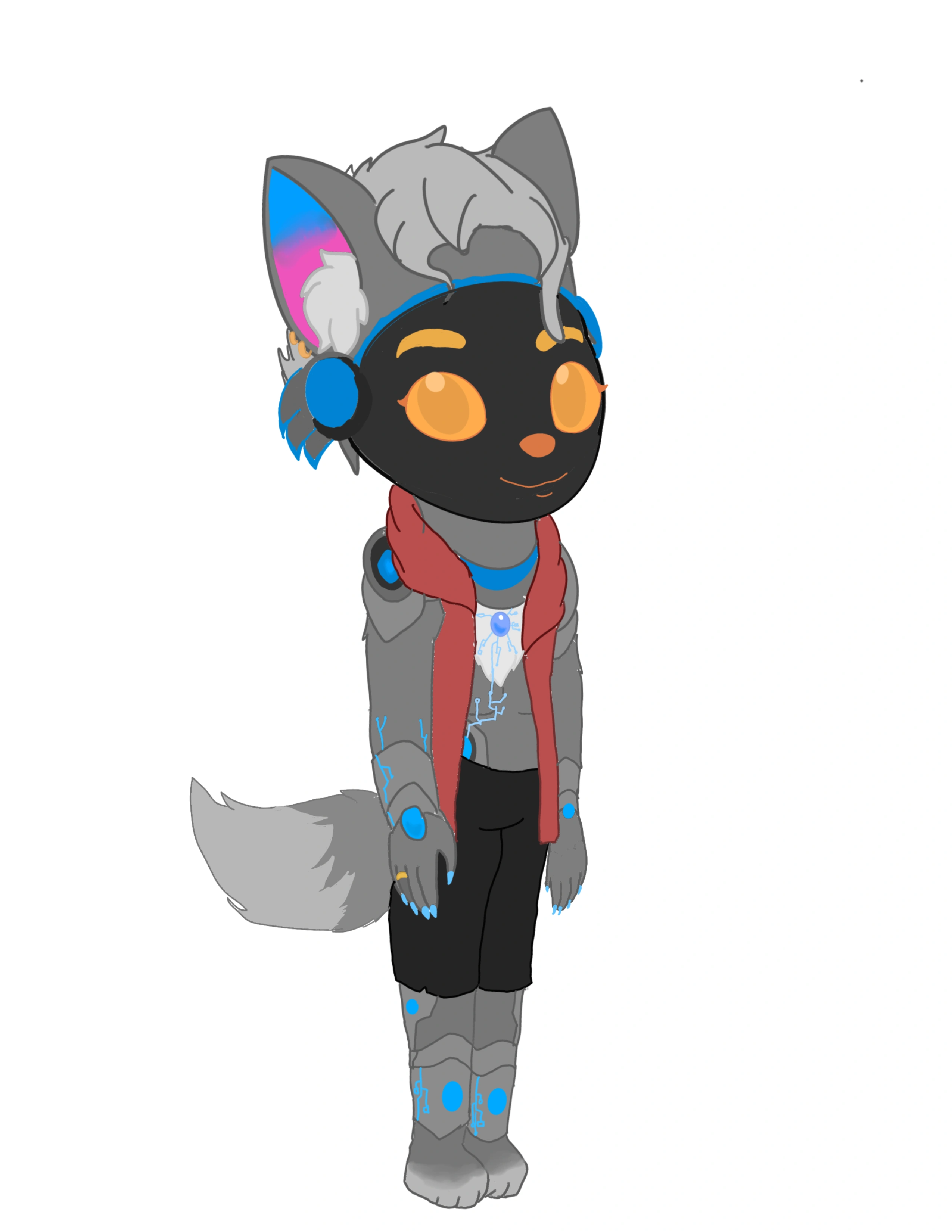 Cyrus after they transformed into a protogen/cyberen | Fandom