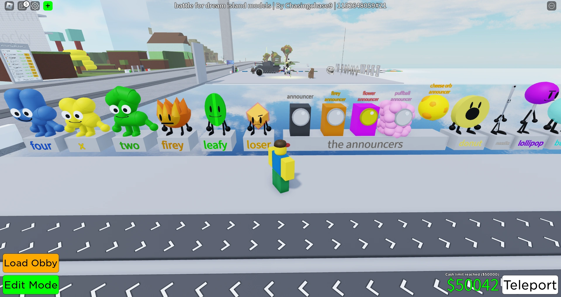 made some pretty cool 3d bfdi models in roblox | Fandom