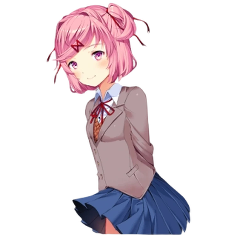 Just happened to stumble across this Natsuki sprite on Google. | Fandom