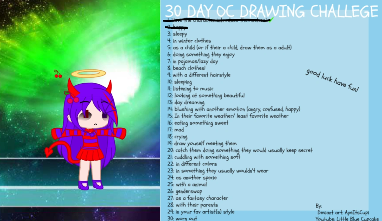 OC challenge day 3 :') | Fandom