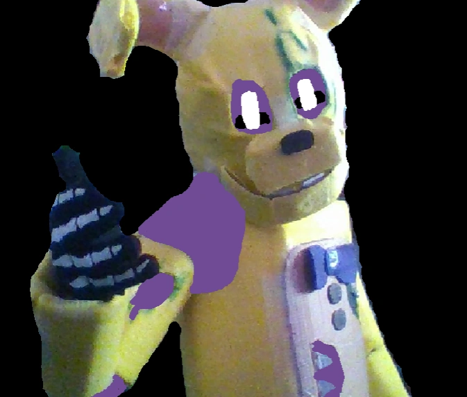 remember the springbonnie mask i made? welp, turned it into a full ...