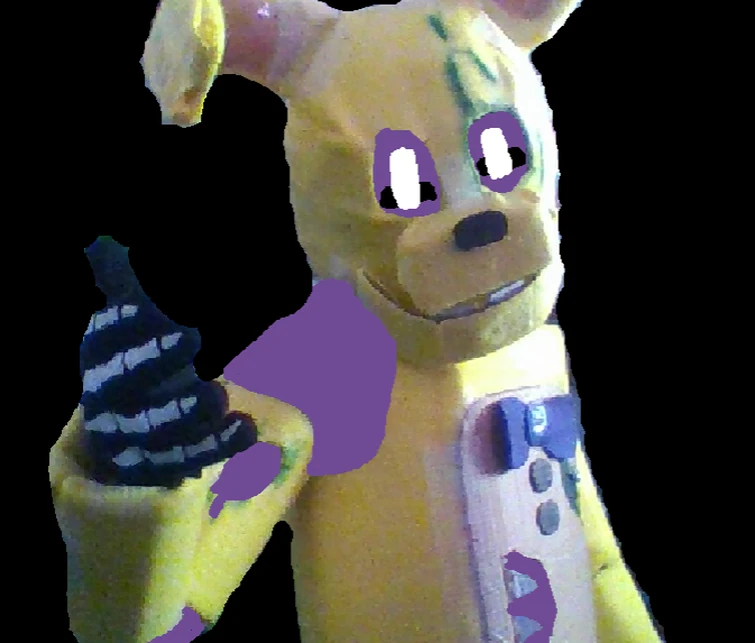 remember the springbonnie mask i made? welp, turned it into a full ...