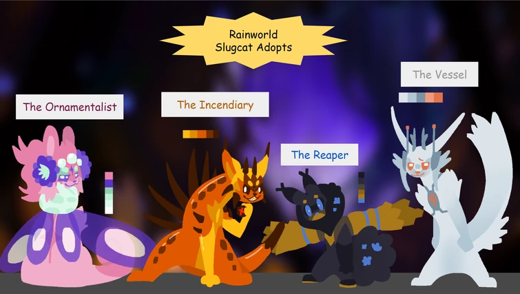 Rainworld Slugcat batch adopt :) (comments appreciated) | Fandom