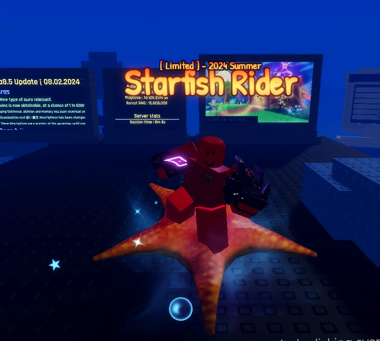 shouldn't starfish rider be in special auras? | Fandom